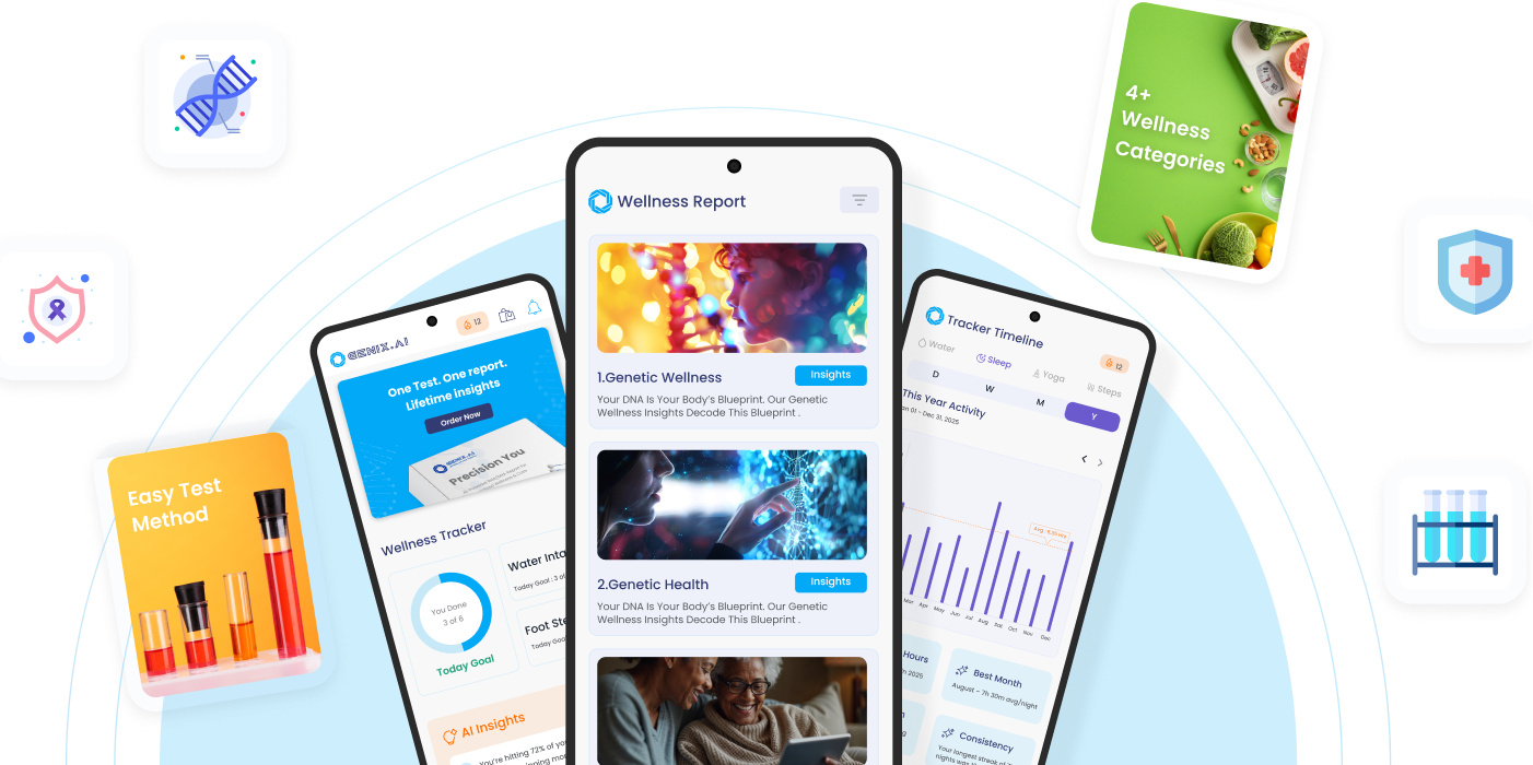 AI Driven DNA Testing For Better Health and Wellness | Genix.AI
